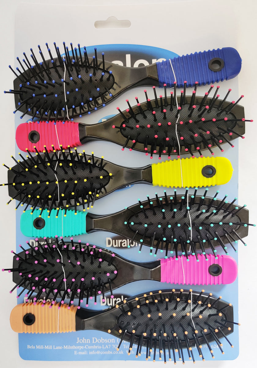 Cushion Hair Brush - Coloured – Duralon